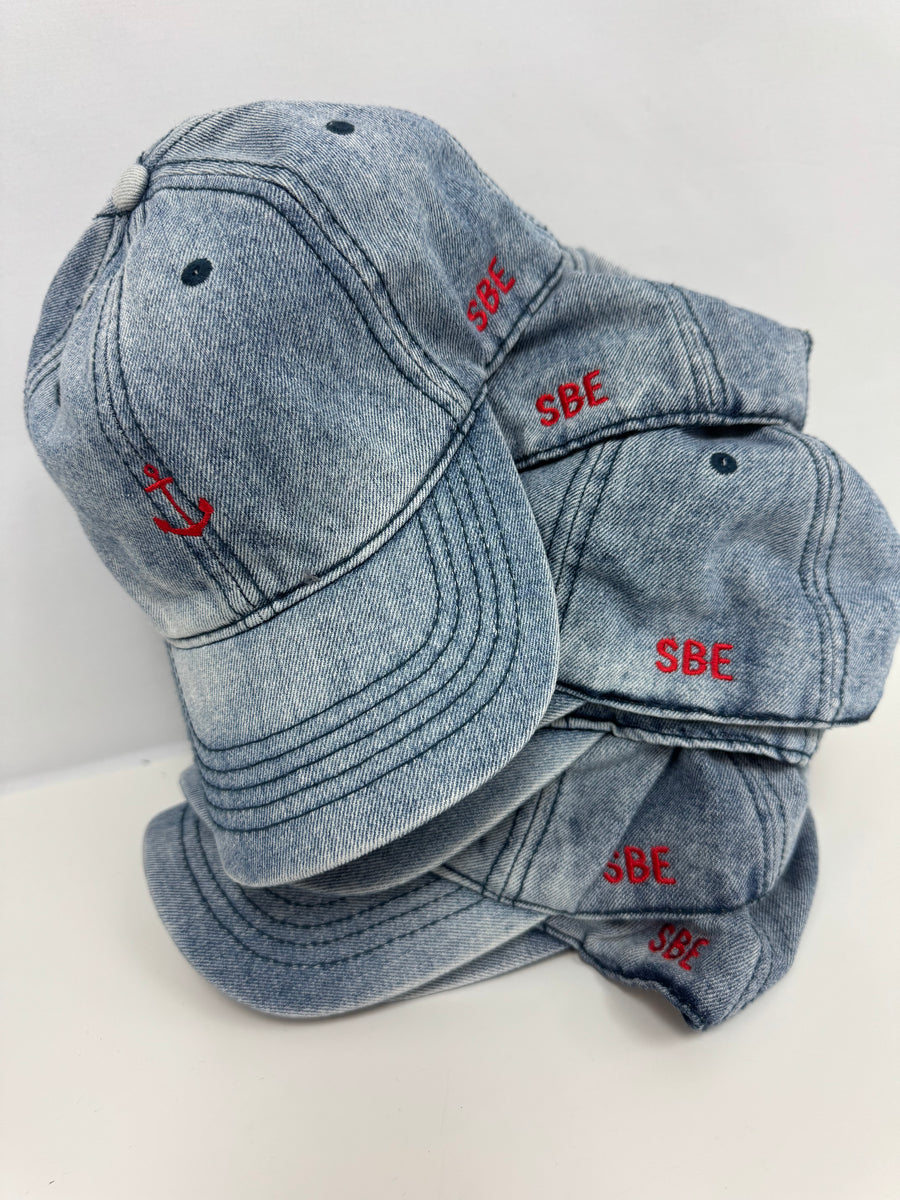 SBE Denim Hat – GT Stitchery